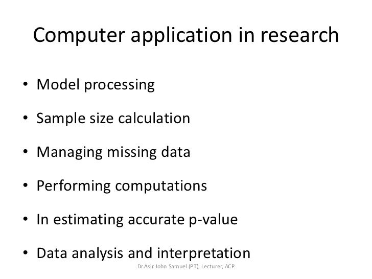 10.computer technology in Research