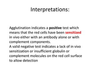 coombs test | PPTX