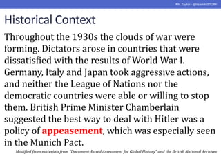 Appeasement | PPTX