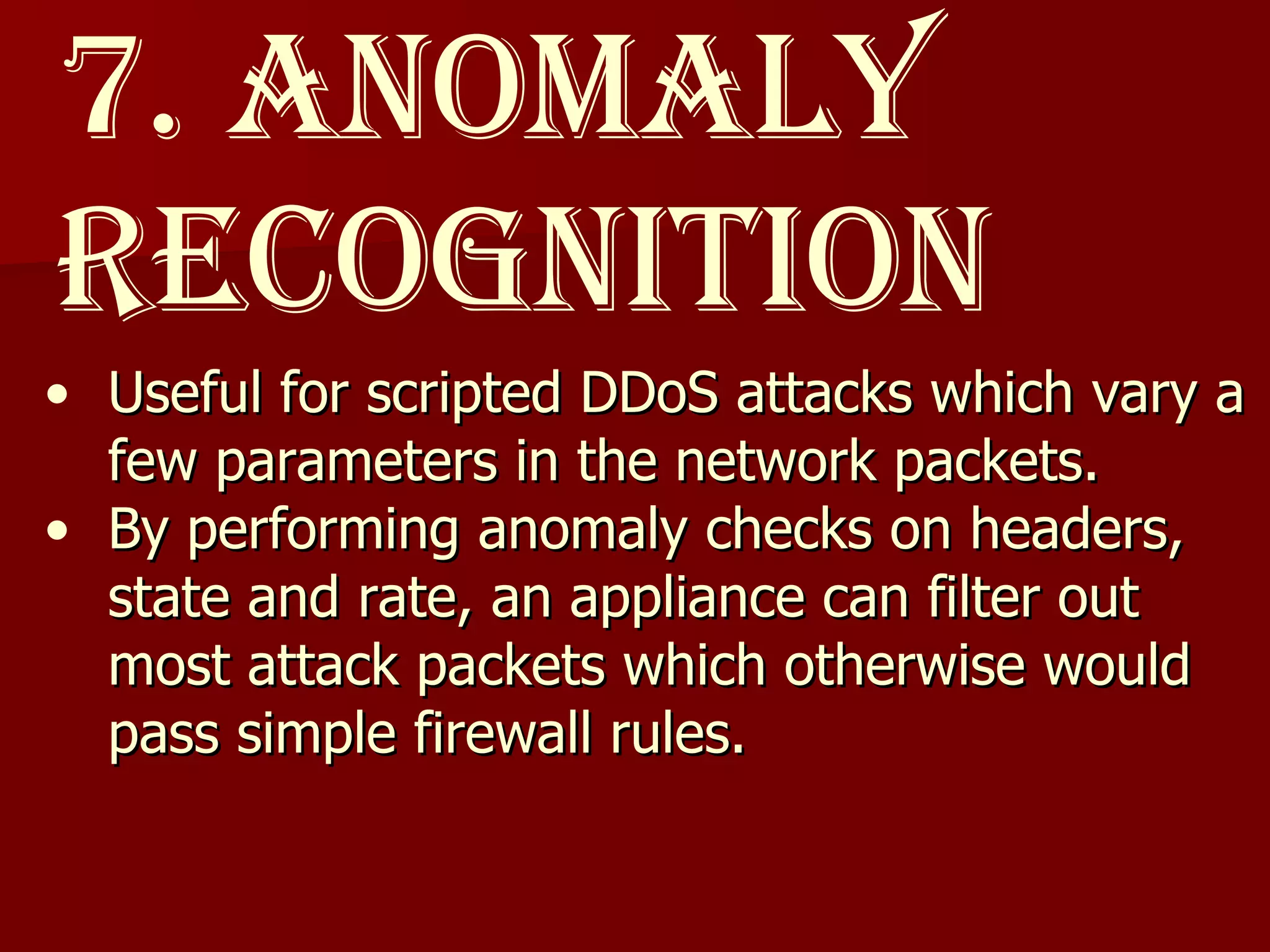 10 DDoS Mitigation Techniques | PPT | Computer Networking | Computing