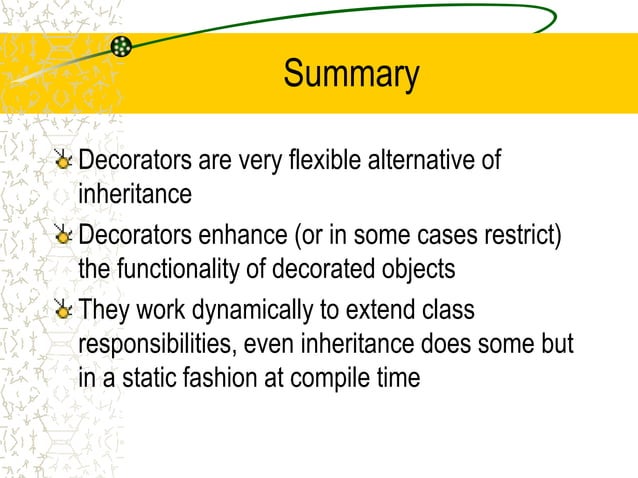 Design Patterns Represent The Best Practices Used By Experienced Object