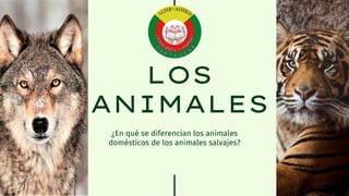 DIAPOSITIVAS LOS ANIMALES DOMÉSTICOS Y SALVAJES.pdf