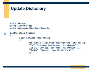 Topic 10 Computer Programming C# Dictionary.pptx