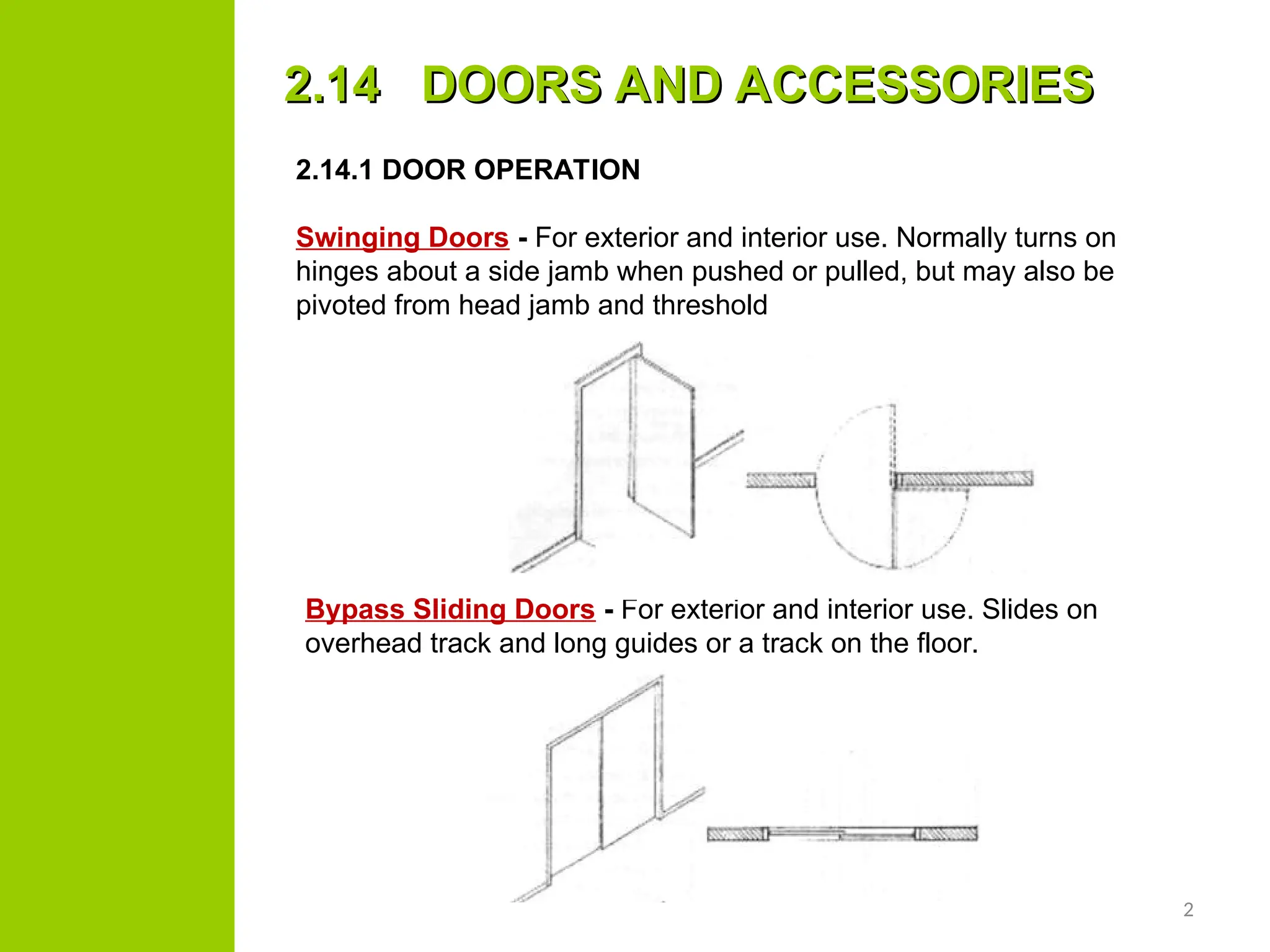 10-DOORS and WINDOWS installation base on building standards.ppt