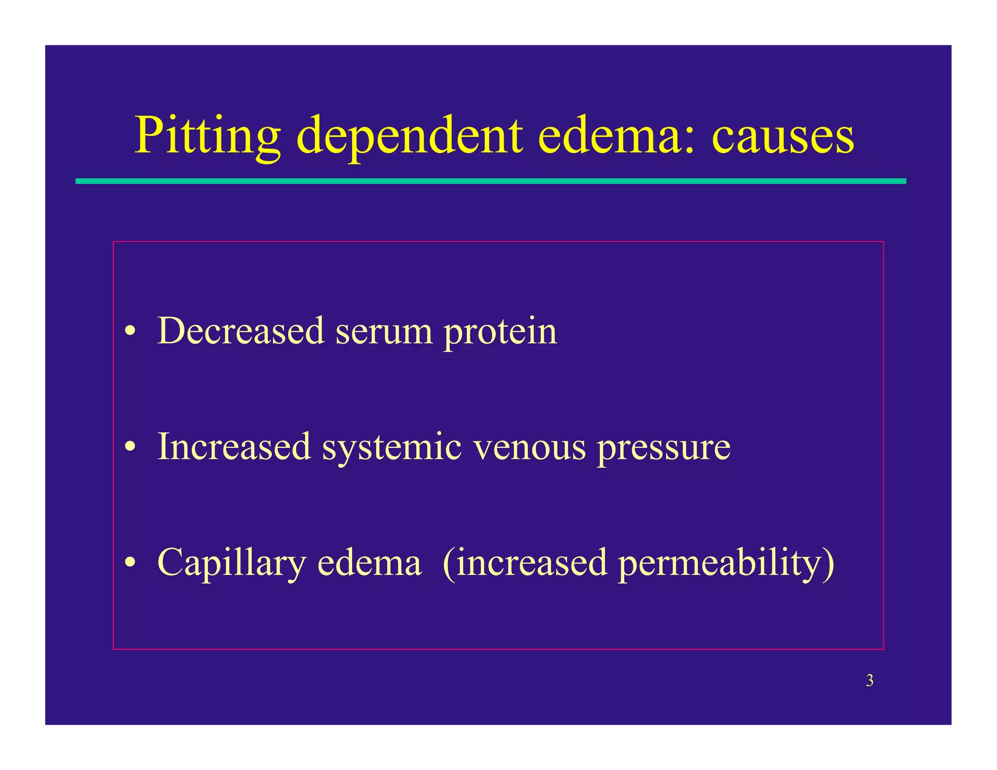 Edema | PDF