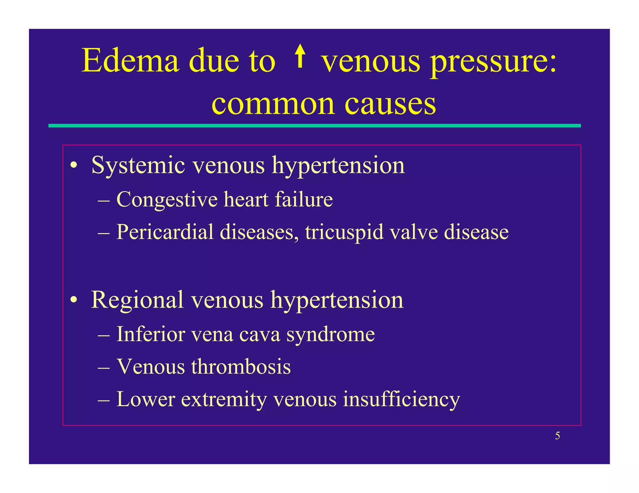 Edema | PDF
