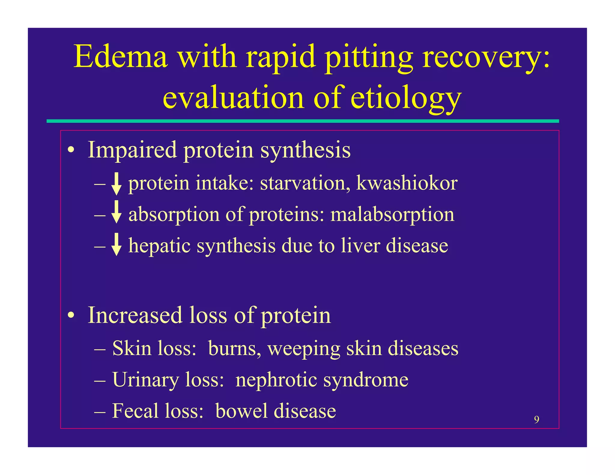 Edema | PDF