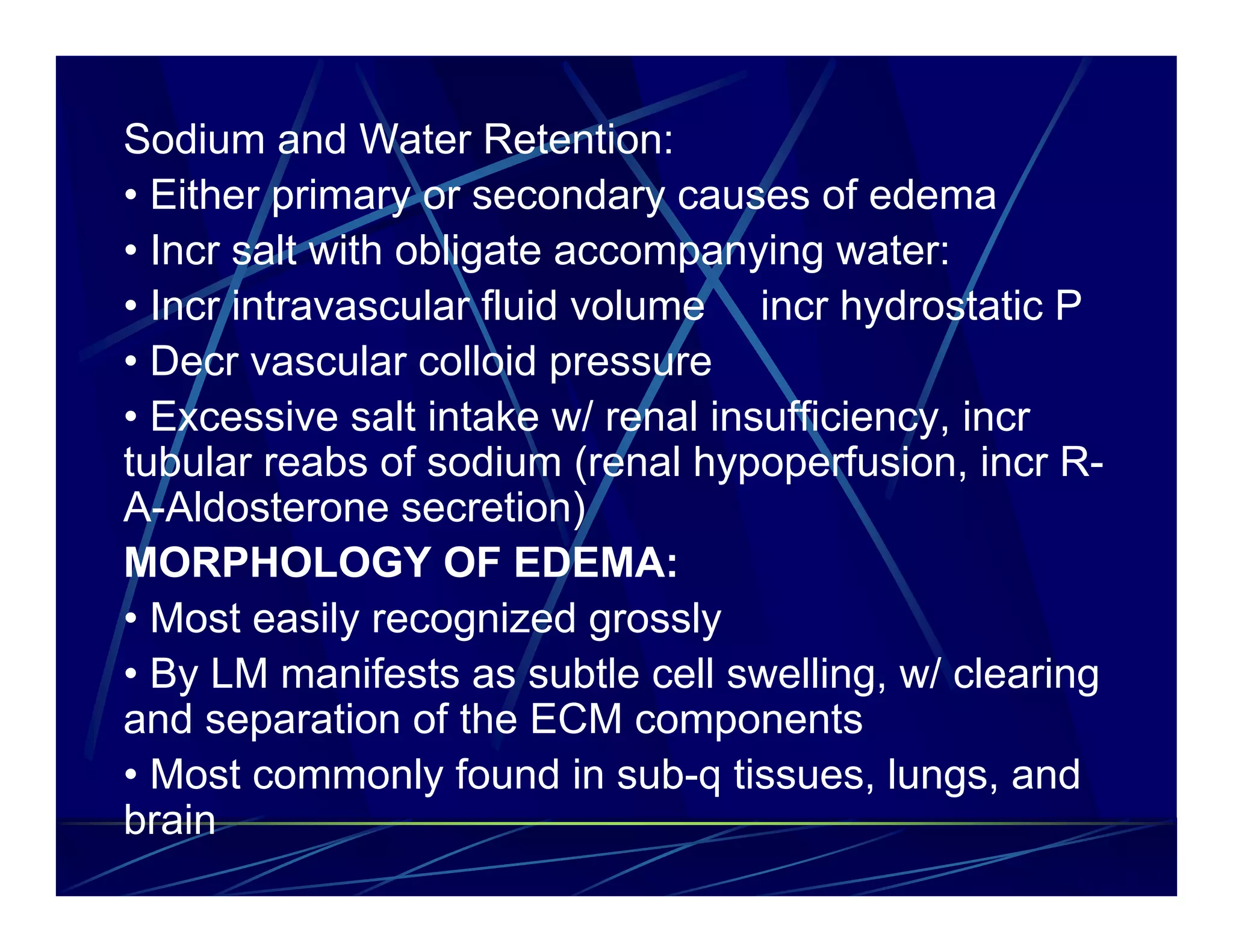 Edema | PDF