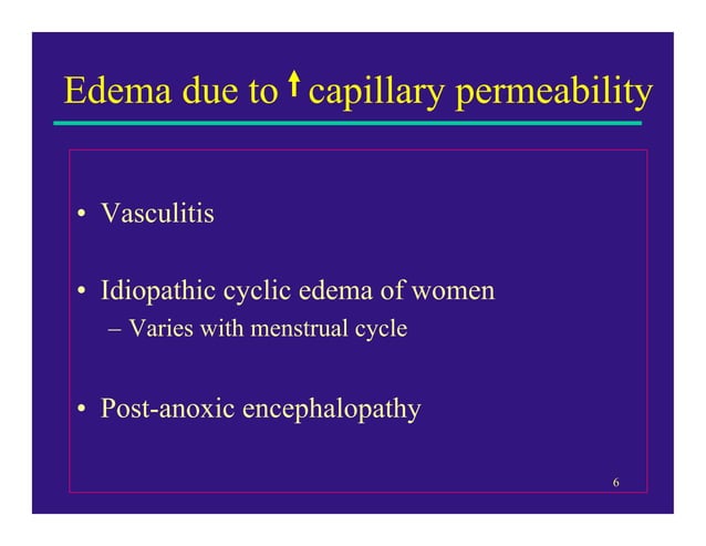 Edema | PDF