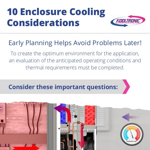 10 Electrical Enclosure Cooling Considerations | PDF