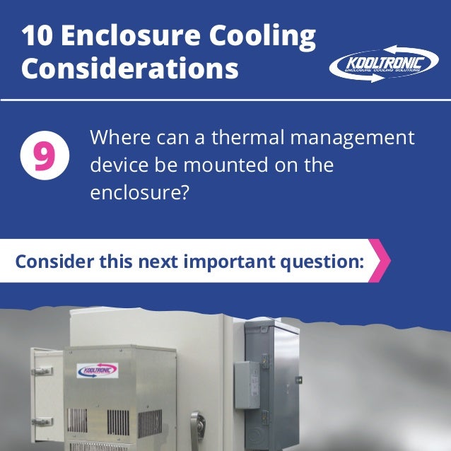 10 Electrical Enclosure Cooling Considerations | PDF