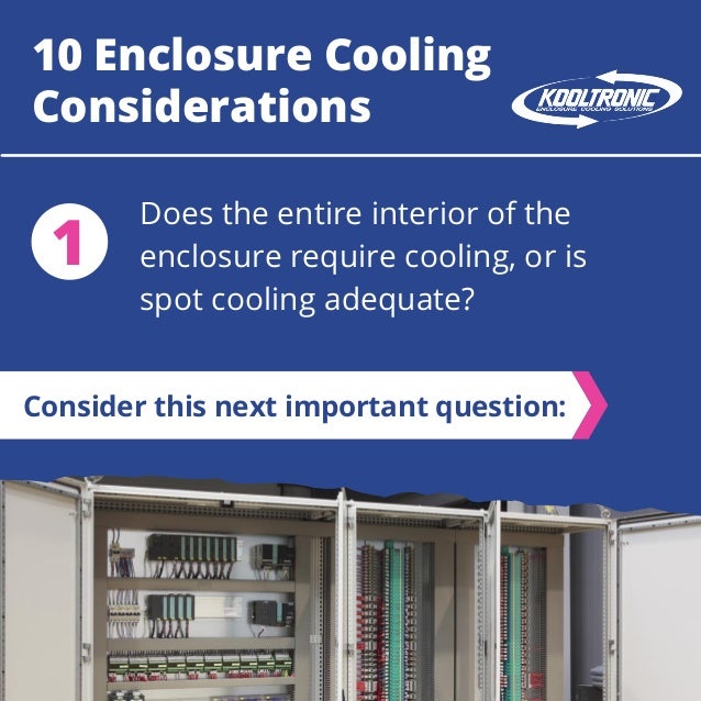 10 Electrical Enclosure Cooling Considerations | PDF