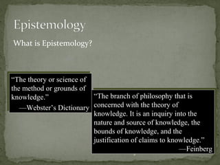 10 epistemelogy | PPT