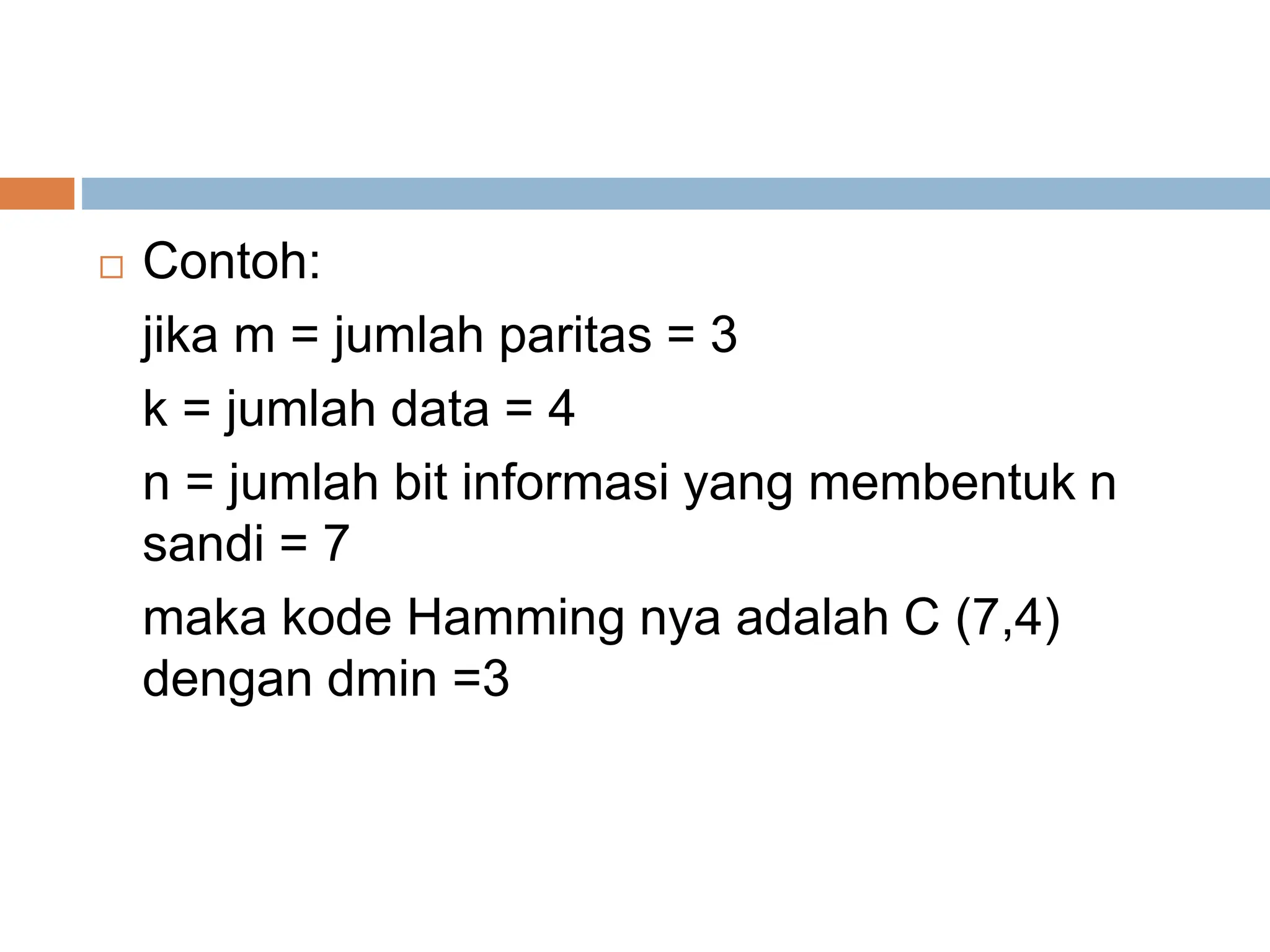 10 Error Detection Kode Hamming Pptx