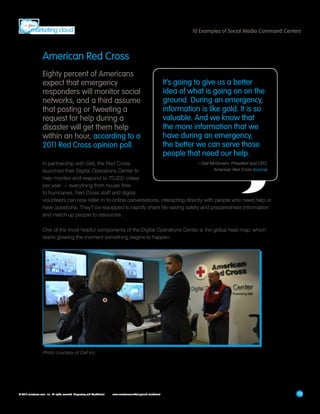 10 Examples of Social Media Command Centers | PDF