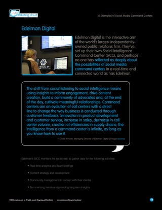 10 Examples of Social Media Command Centers | PDF