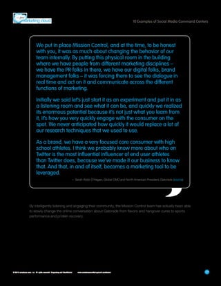 10 Examples of Social Media Command Centers | PDF