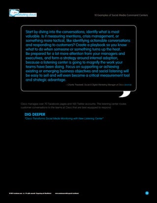 10 Examples of Social Media Command Centers | PDF