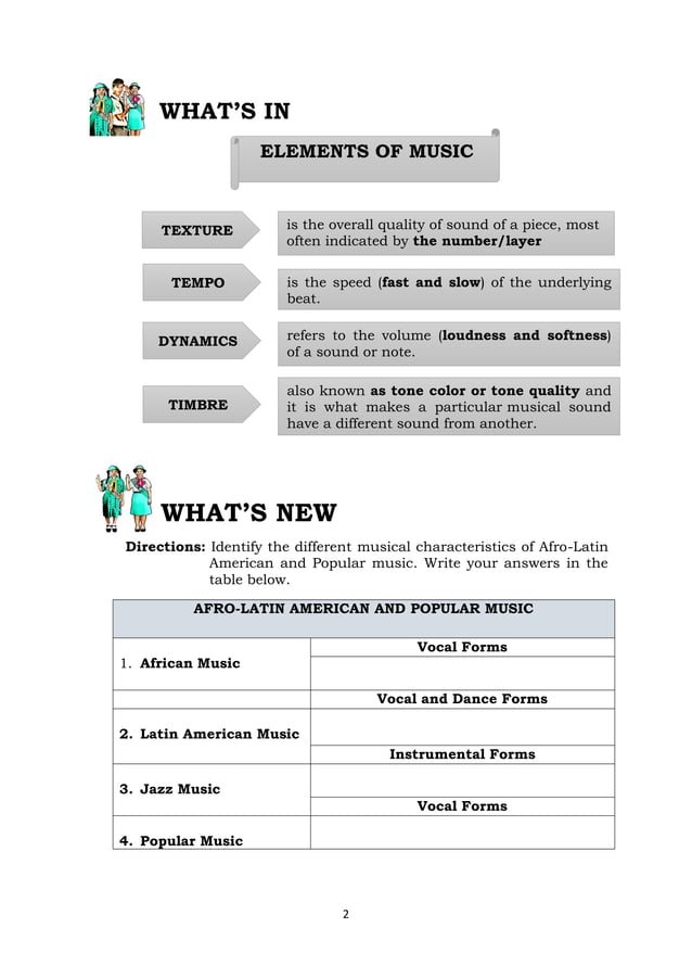 10-FINAL-MAPEH-MUSIC10-Q2-M-1-WEEK-1.pdf | Music | Entertainment