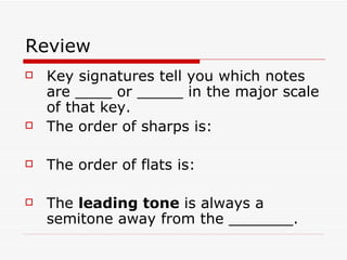 10 Finding Key And Transposition | PPT