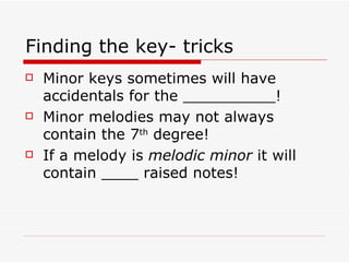 10 Finding Key And Transposition | PPT