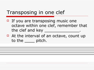 10 Finding Key And Transposition | PPT