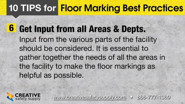 10 Floor Marking Tips | PDF