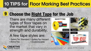 10 Floor Marking Tips | PDF