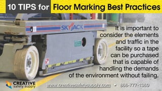 10 Floor Marking Tips | PDF