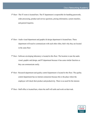 10 floor-office-building-network-design | PDF