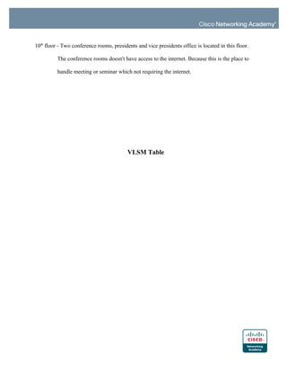10 floor-office-building-network-design | PDF