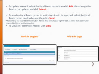 Focal Points Presentation | PDF
