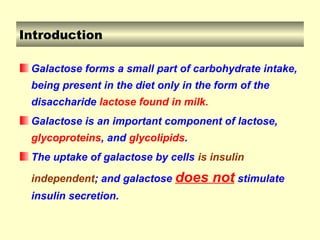 10 galactose and fructose metabolism | PPT