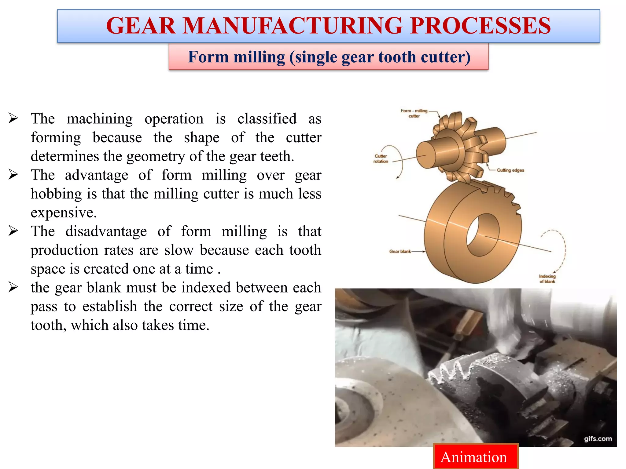 10 gear manufacturing process | PDF