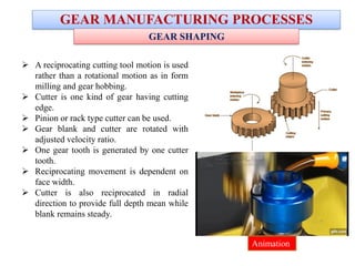 10 gear manufacturing process | PDF