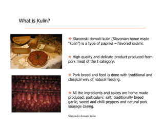 The Geographical Indication Slavonski Kulin in Croatia | PDF