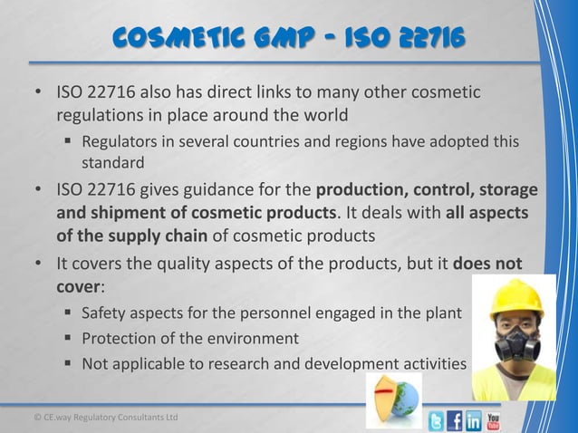 GMP - ISO 22716 | PPTX | Manufacturing Industry | Industries