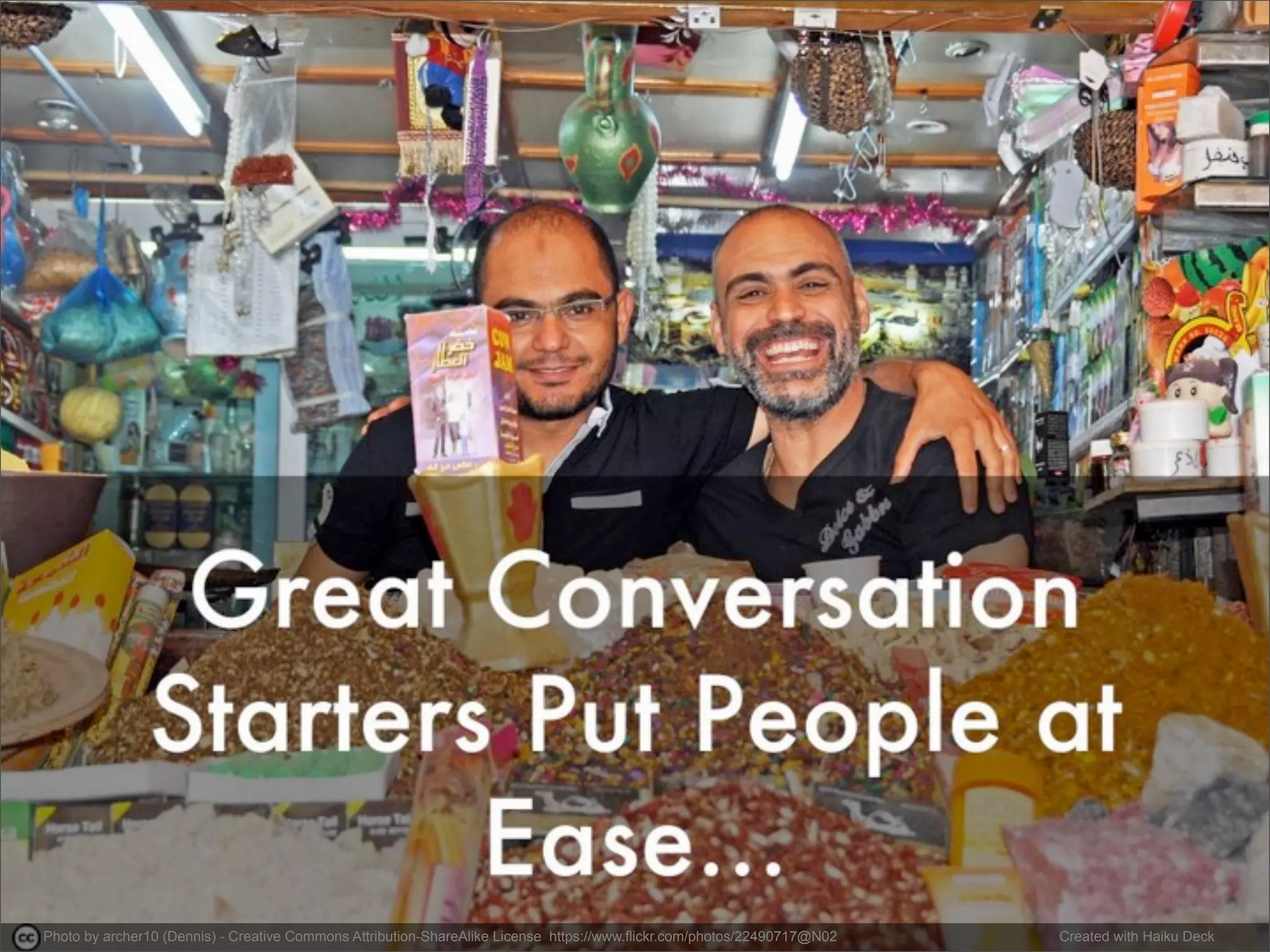 10 Great Conversation Starters that Work Every Time | PPT