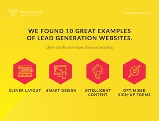 10 great examples of lead generation websites | PPT