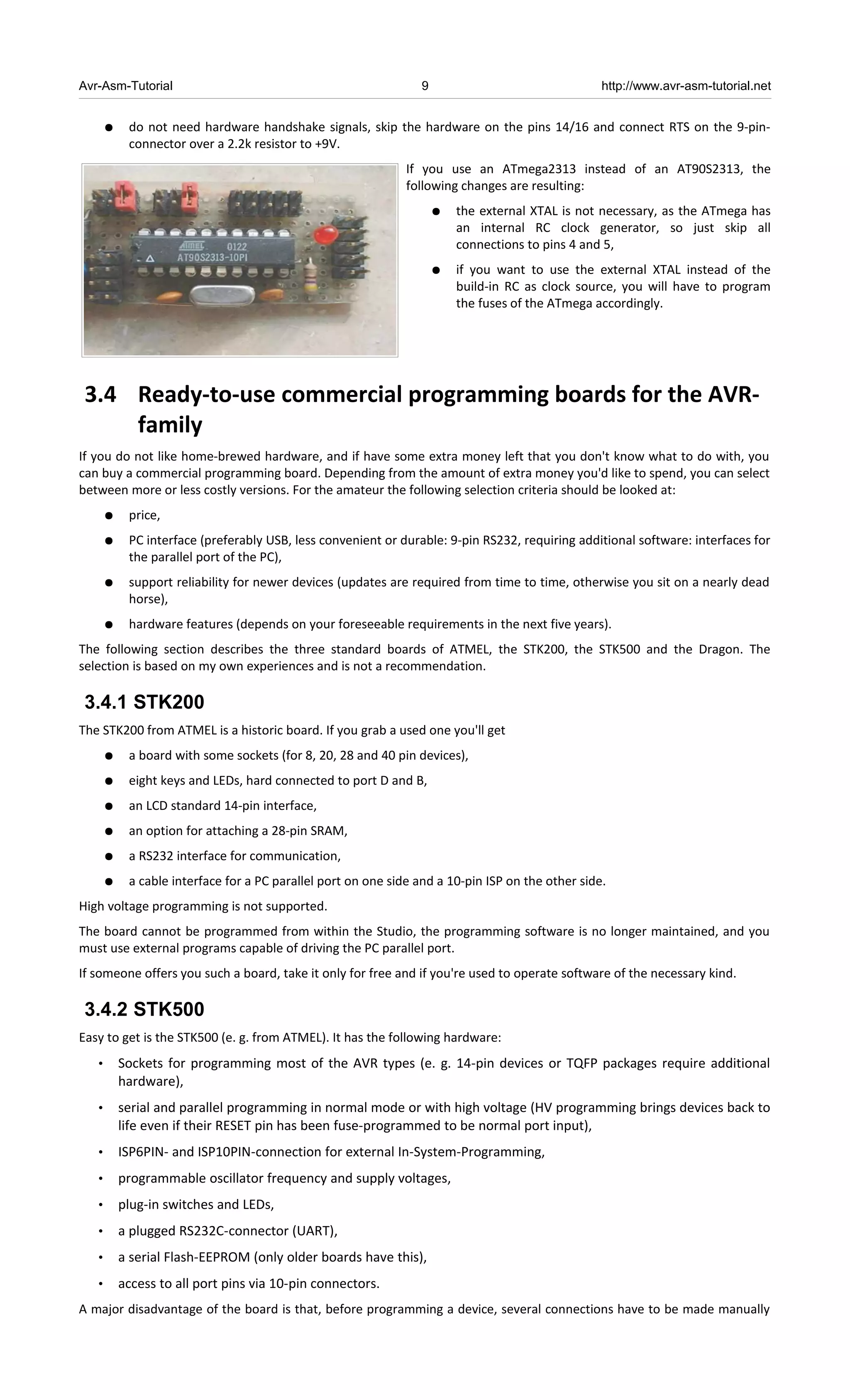 Guia de linguagem Assembly para microcontroladores Atmel AVR. | PDF