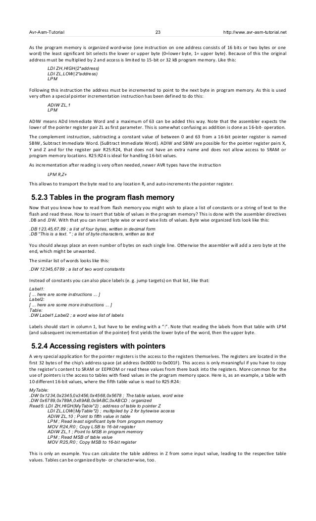 Guia De Linguagem Assembly Para Microcontroladores Atmel Avr