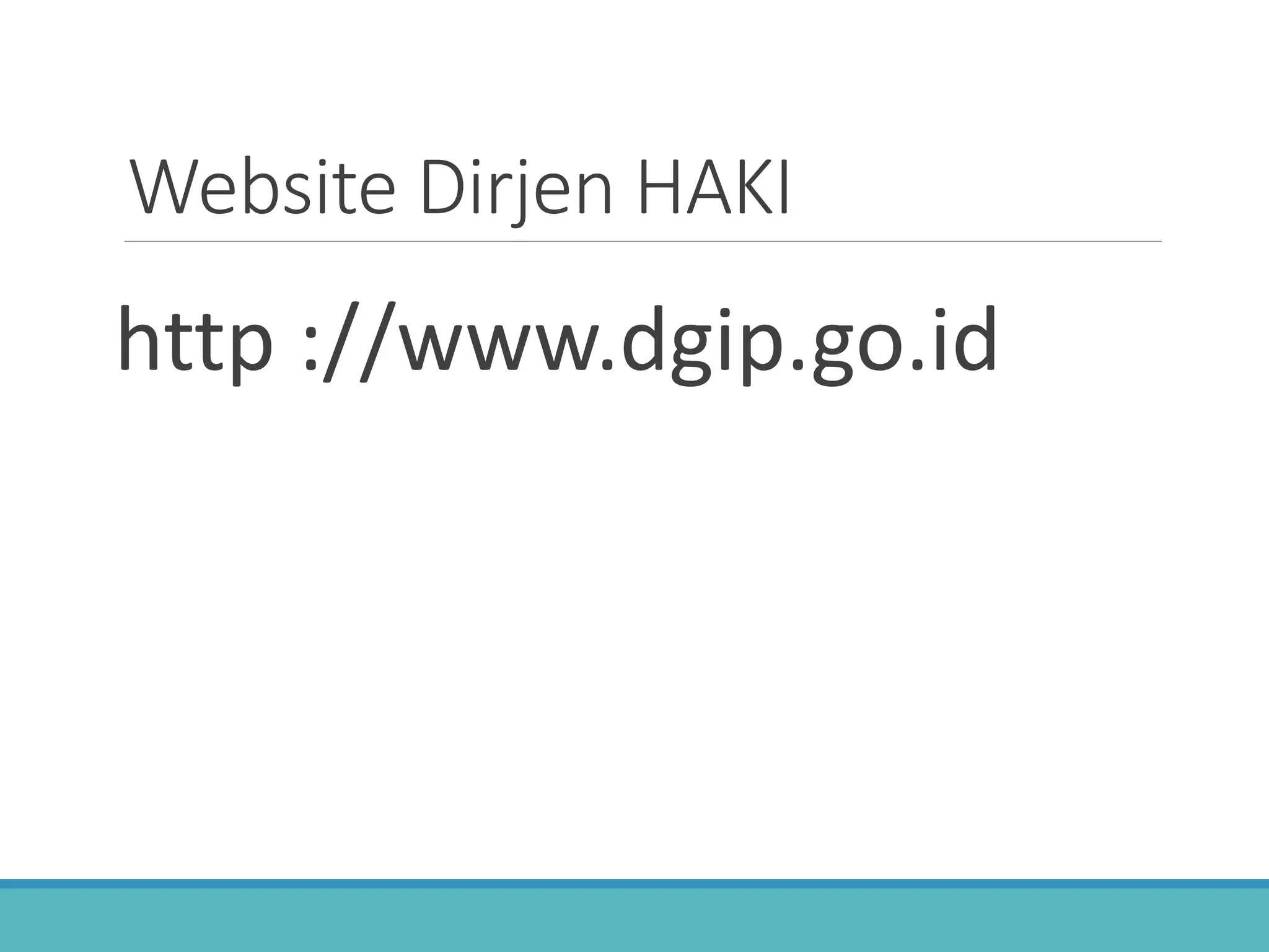 hak atas kekayaan intelektual HAKI .ppt