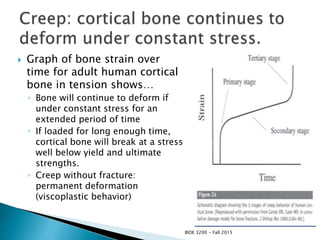 10 hard and soft tissue biomechanics | PPTX