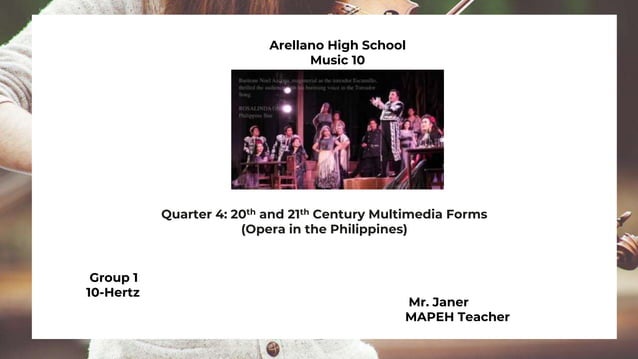 10 hertz g1operainph | PPTX | Opera | Fine Art