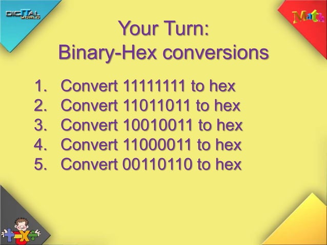 10 hexadecimal number system | PPTX