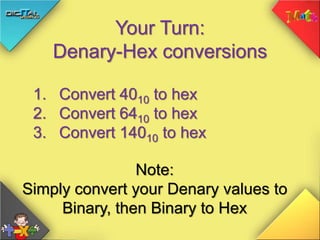 10 hexadecimal number system | PPTX