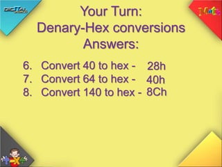 10 hexadecimal number system | PPTX