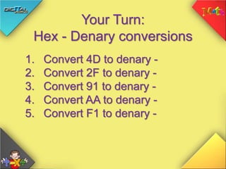 10 hexadecimal number system student | PPTX