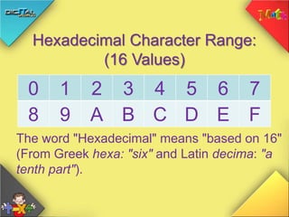 10 hexadecimal number system student | PPTX | Computer Networking | Computing