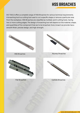 HSS BROACHES EXPORTERS | PDF